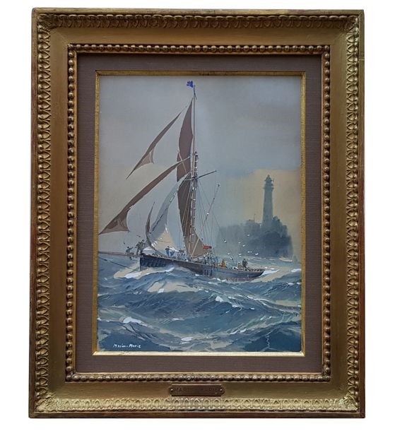 Marin-Marie | Jolie Brise doublant le Fastnet | MutualArt