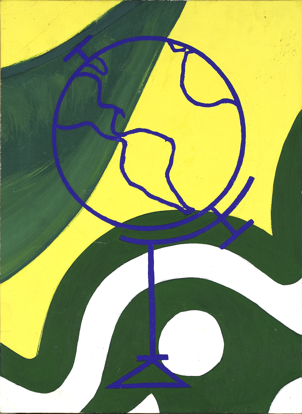 Alfredo Alcain Partearroyo | Globo terraqueo (1995) | MutualArt