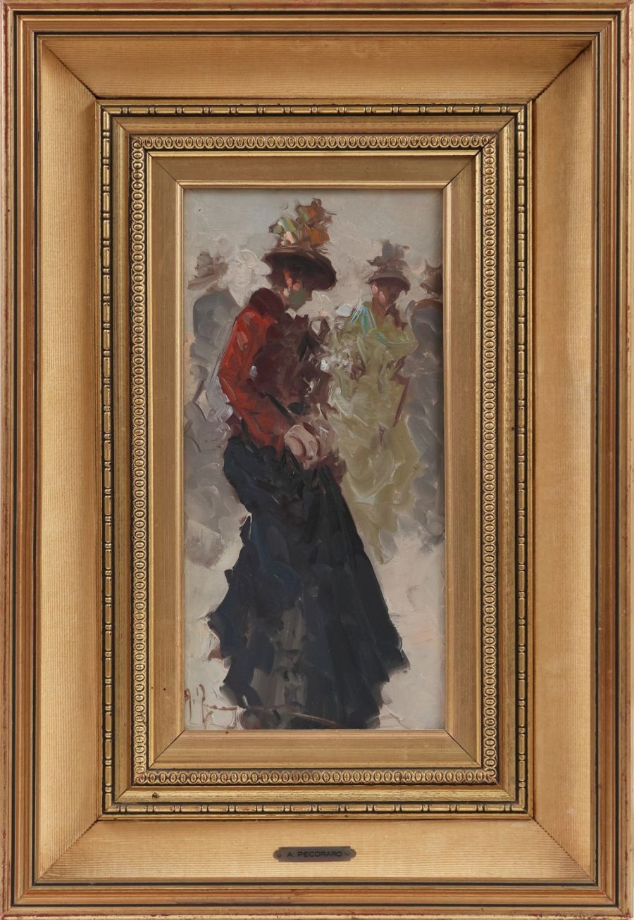 Antonio Pecoraro | ¨Damen in Kleidern der Jahrhundertwende¨ | MutualArt