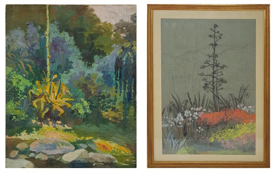 Valère Bernard | Les jardins exotiques | MutualArt