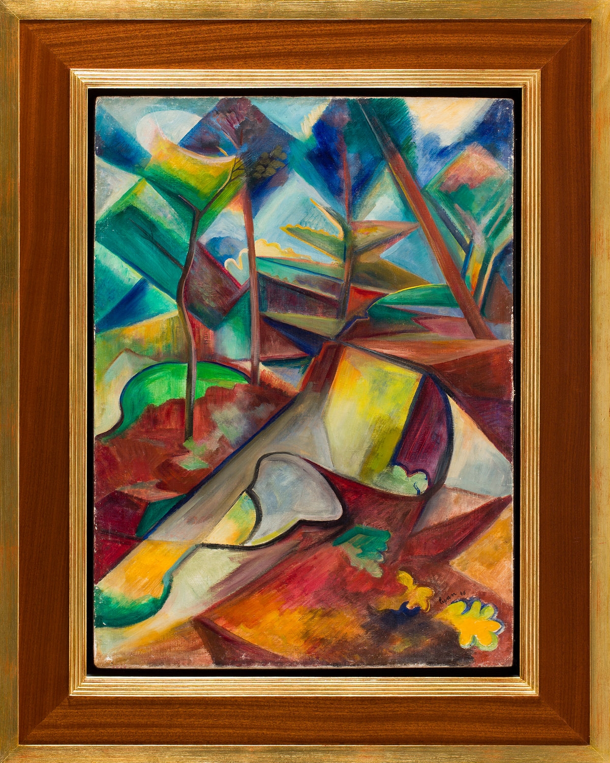 Zladislaw Cyankiewicz | Pejzaz (1946) | MutualArt
