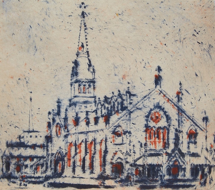 David Milne | St. Michael’s Cathedral (1943) | MutualArt