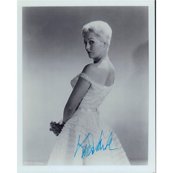 Kim Novak | Vintage Kim Novak Monochrome Photograph, Signed (1954 ...