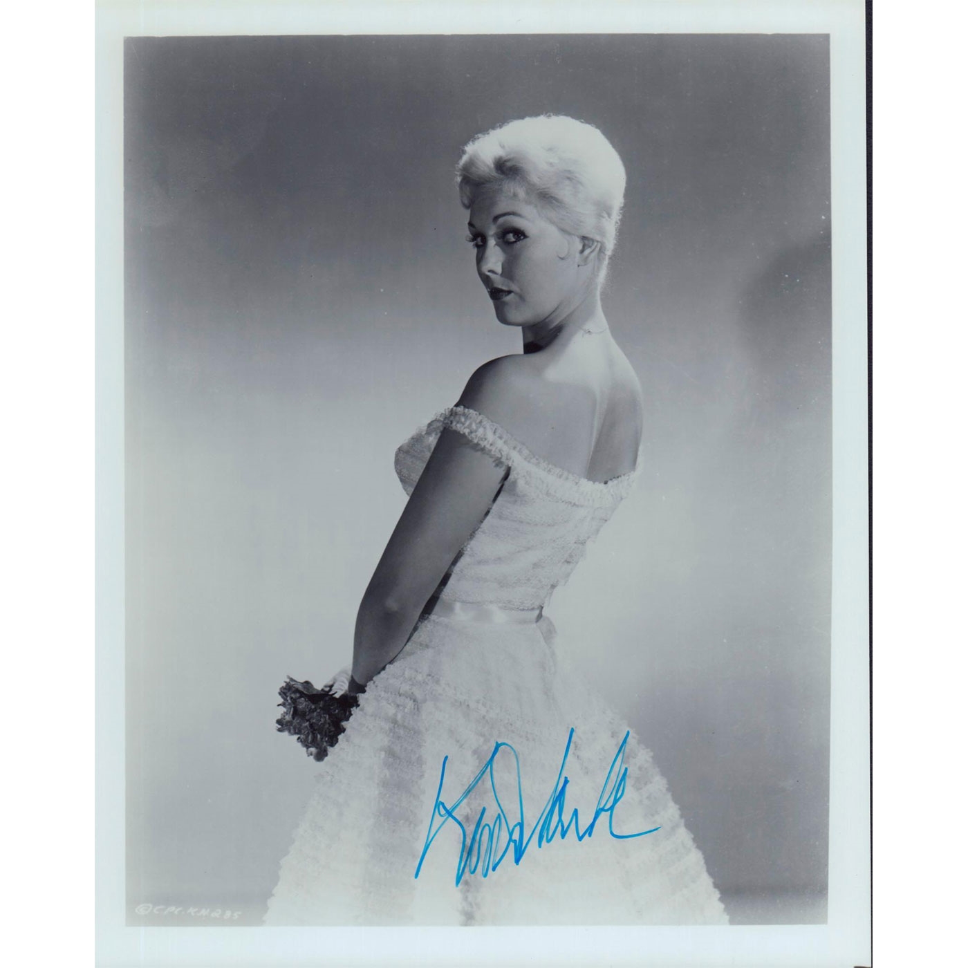 Kim Novak | Vintage Kim Novak Monochrome Photograph, Signed (1954 ...