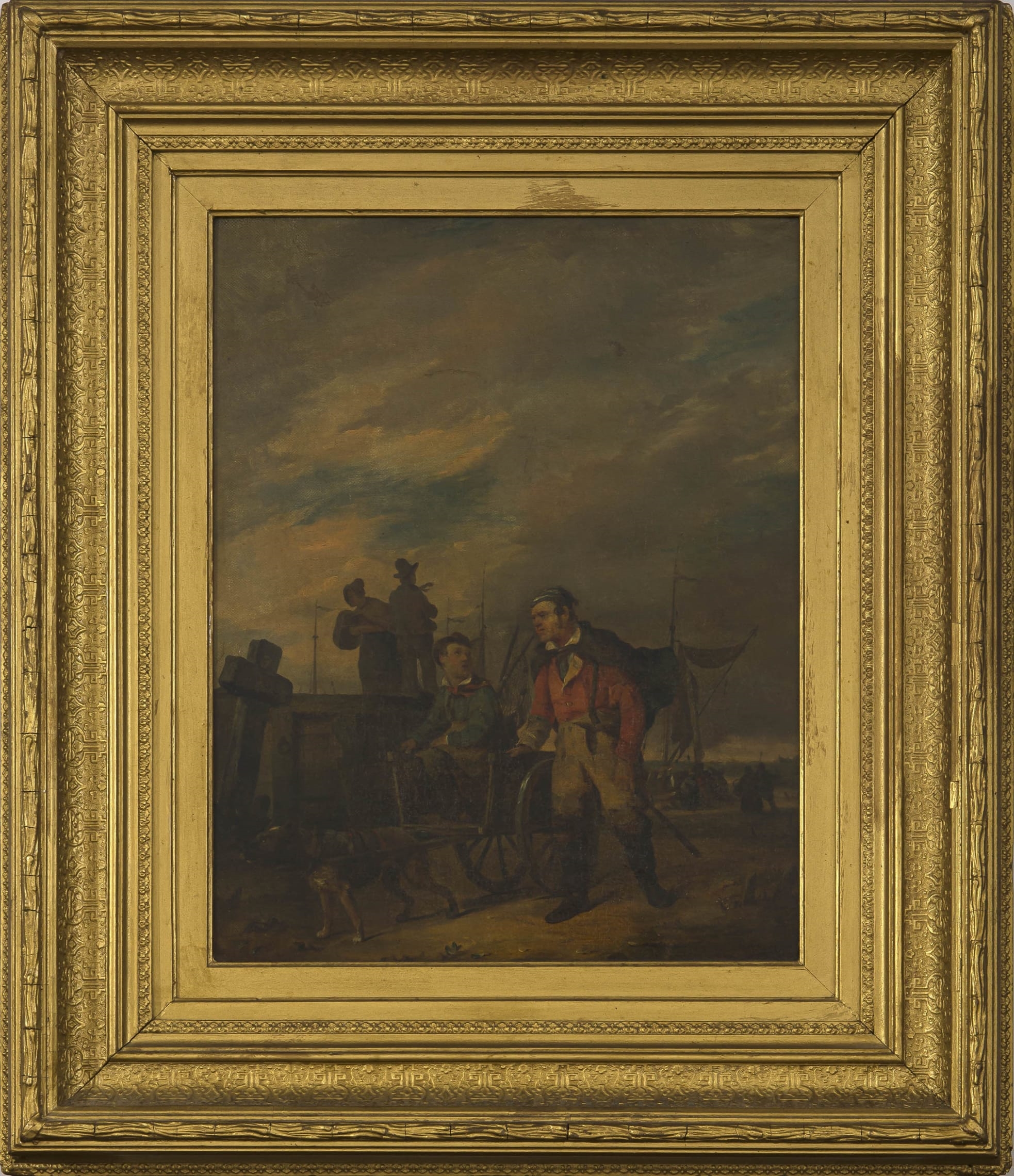 William Shayer Sr. | The Dog Cart | MutualArt