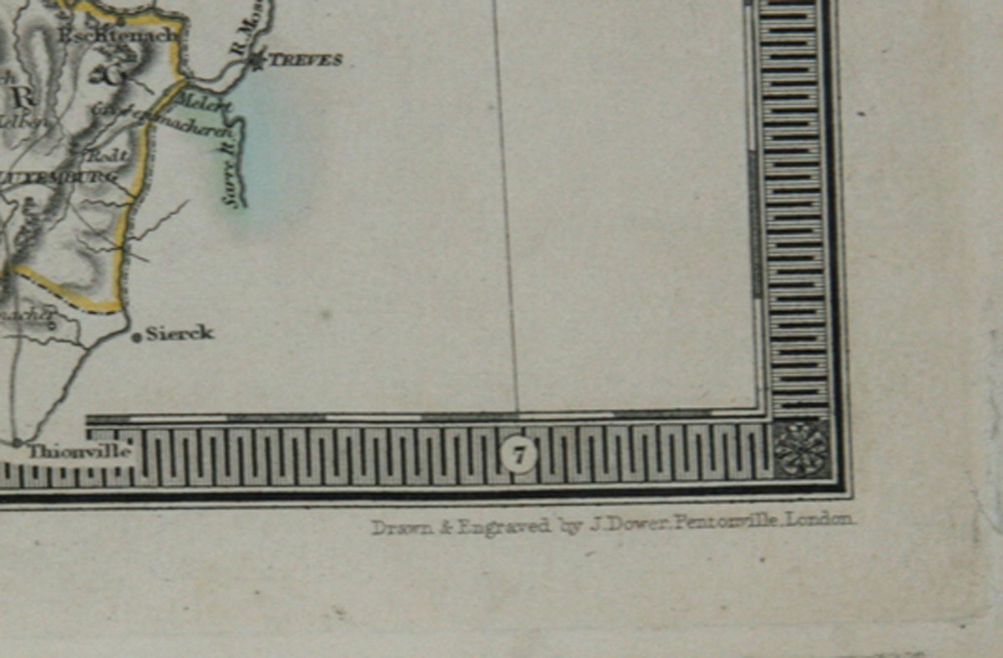 John Dower | Map of the Netherlands (1831) | MutualArt