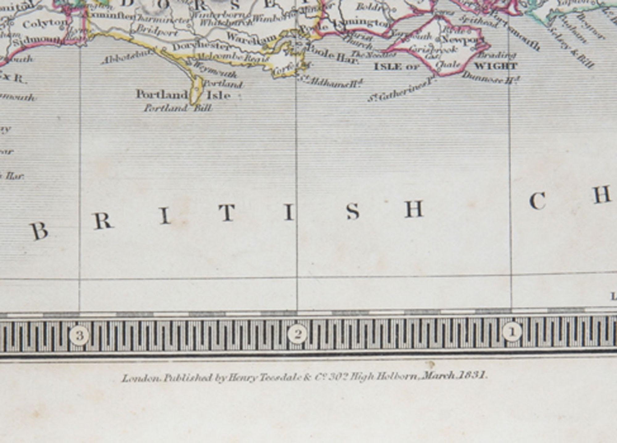 John Dower | Map of England and Wales (1831) | MutualArt