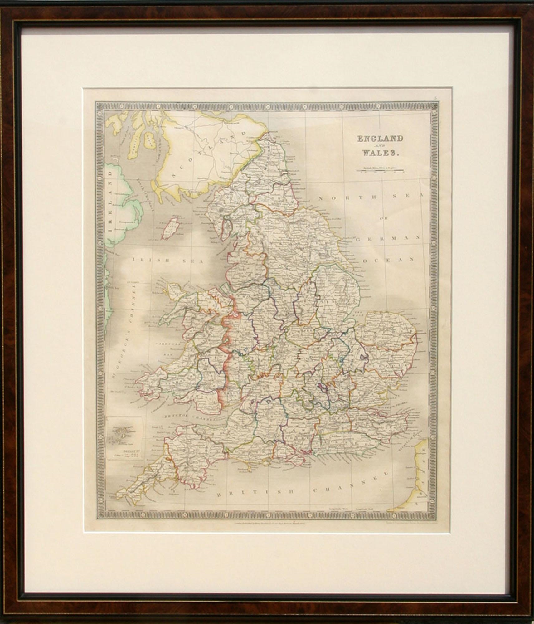 John Dower | Map of England and Wales (1831) | MutualArt