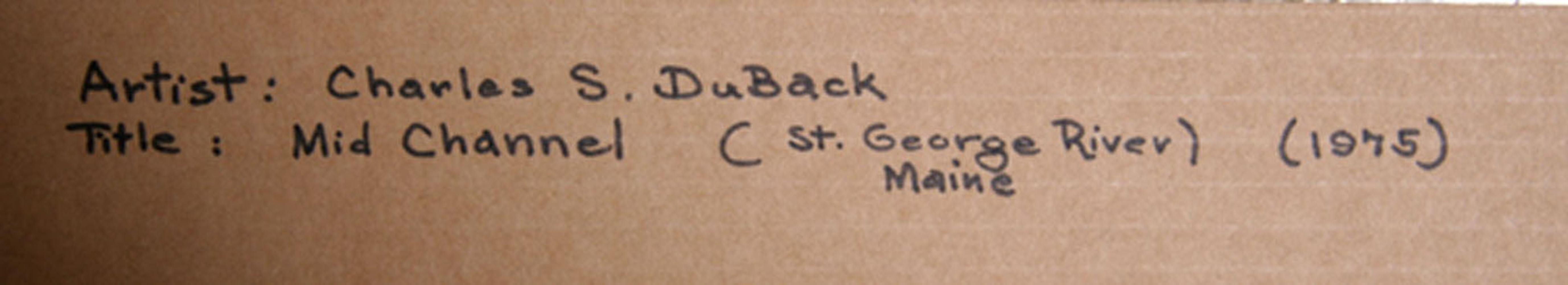Charles DuBack | Mid Channel - Saint George River (1975) | MutualArt