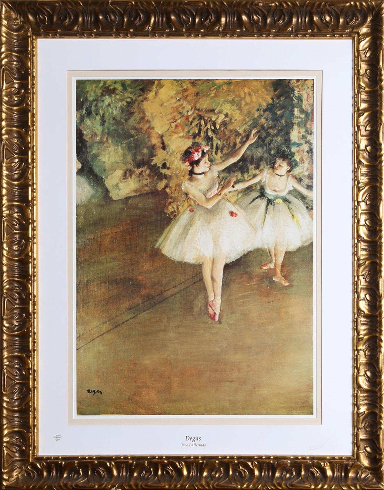 Edgar Degas | Two Ballerinas (1877) | MutualArt