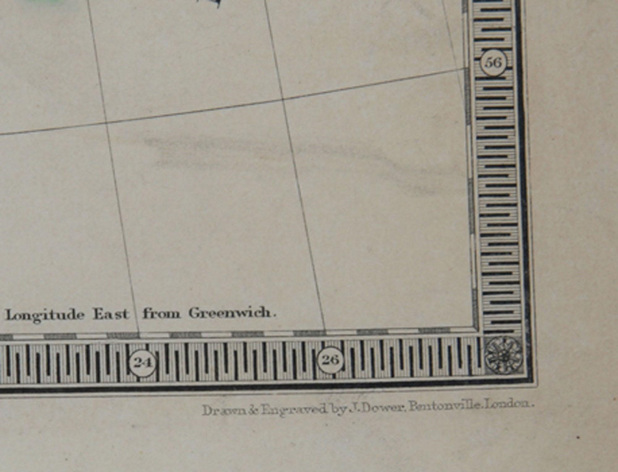 John Dower | Map of Sweden and Norway (1831) | MutualArt