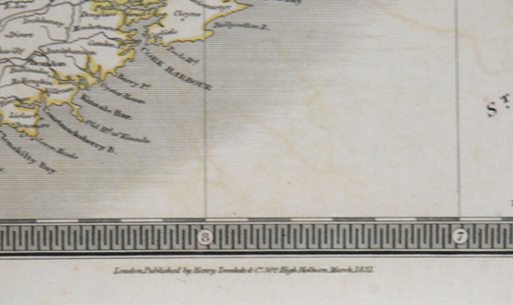 John Dower | Map of Ireland (1831) | MutualArt