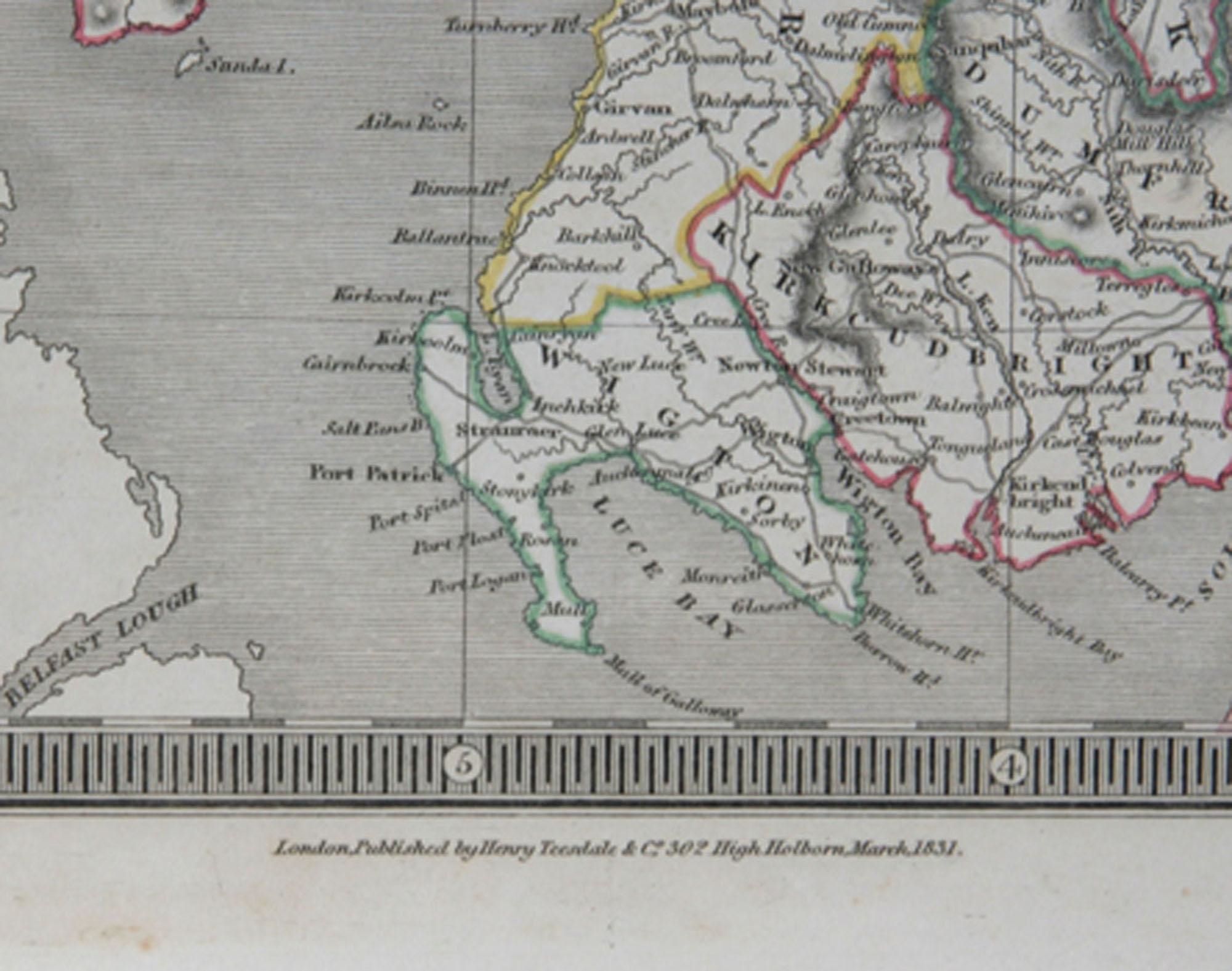 John Dower | Map of Scotland (1831) | MutualArt