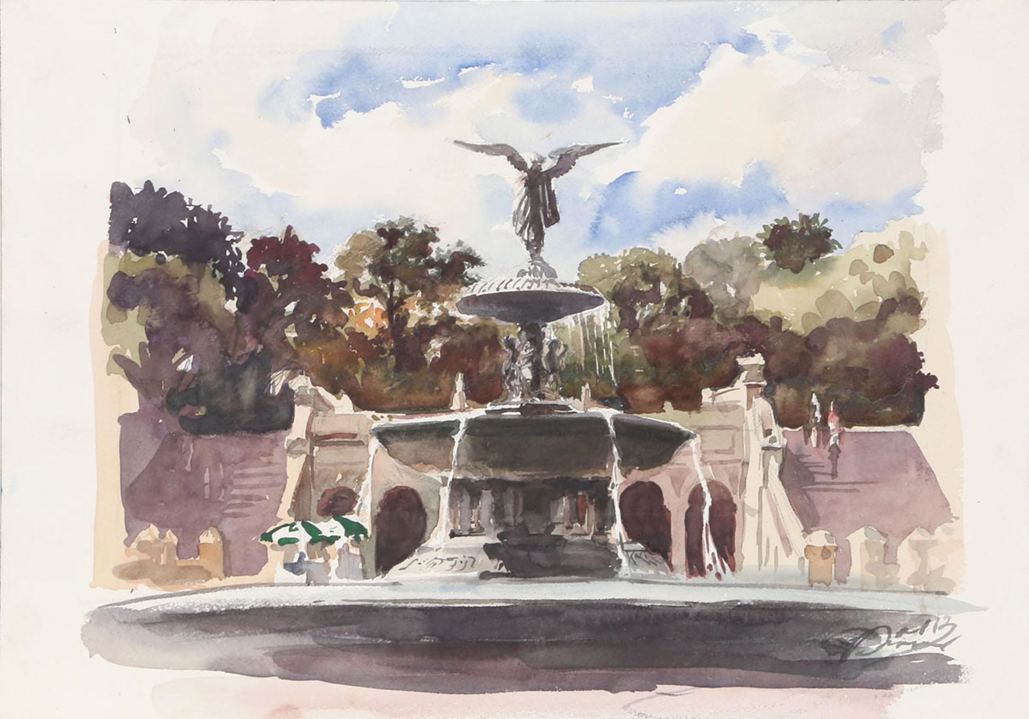 Georgi Dimov | Bethesda Fountain | MutualArt