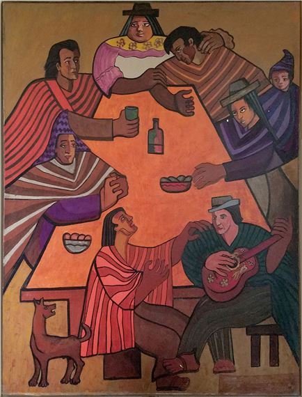 Victor Delfin | Adios Pueblo de Ayacucho (1985) | MutualArt