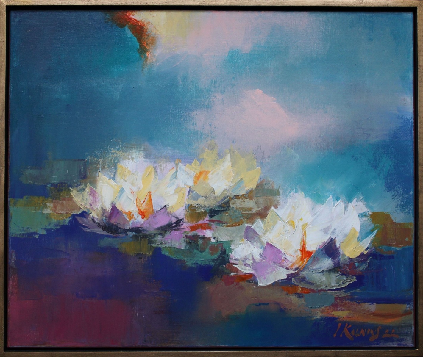 Indulis Kalnins | Water lilies (2022) | MutualArt