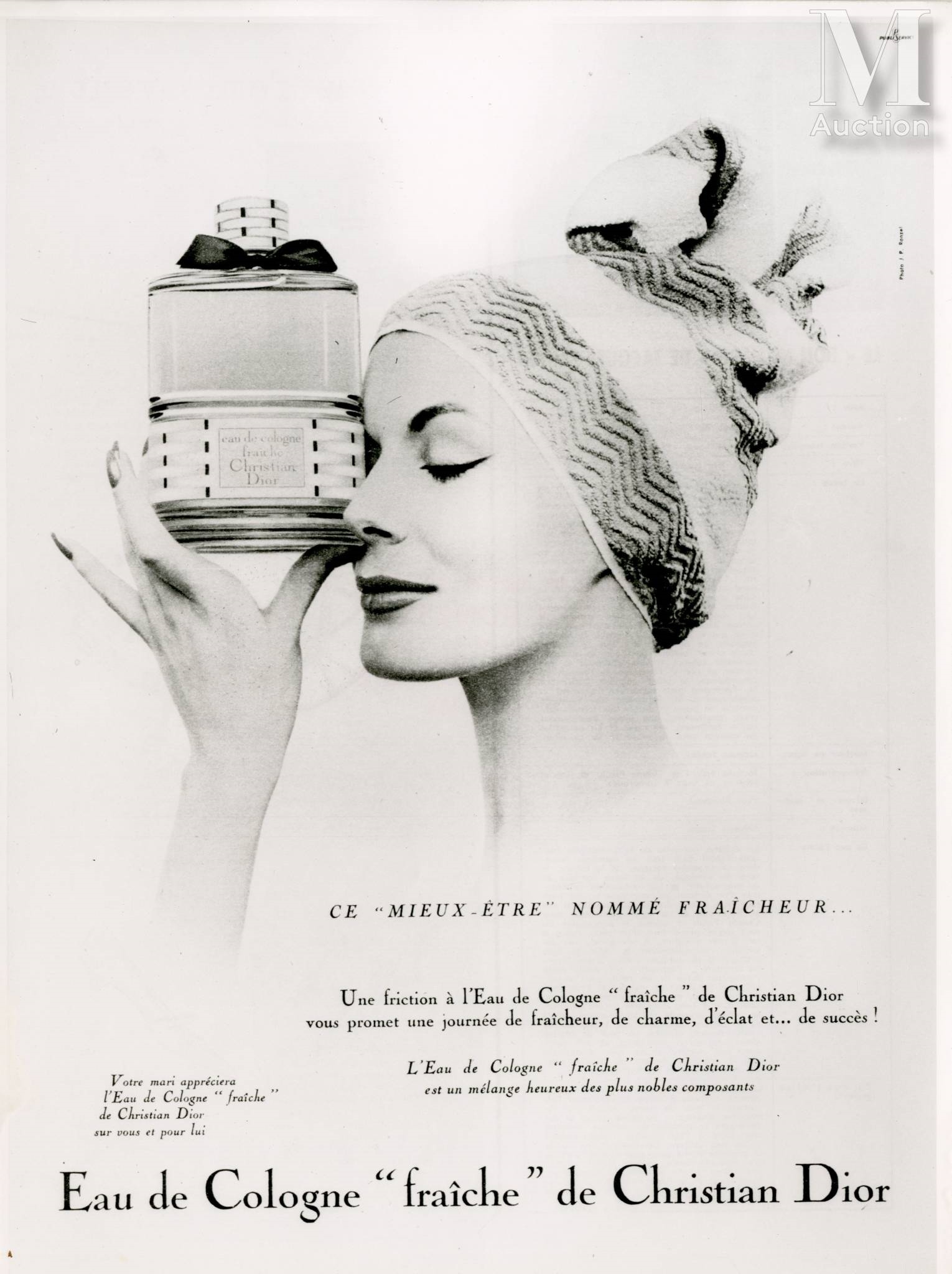 Jean-Pierre Ronzel | Campagne publicitaire Christian Dior (Circa 1960) | MutualArt