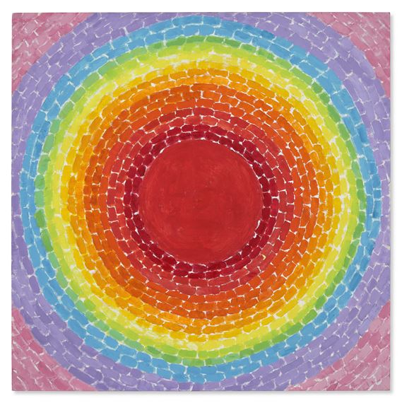 Alma Thomas | A Fantastic Sunset (1970) | MutualArt