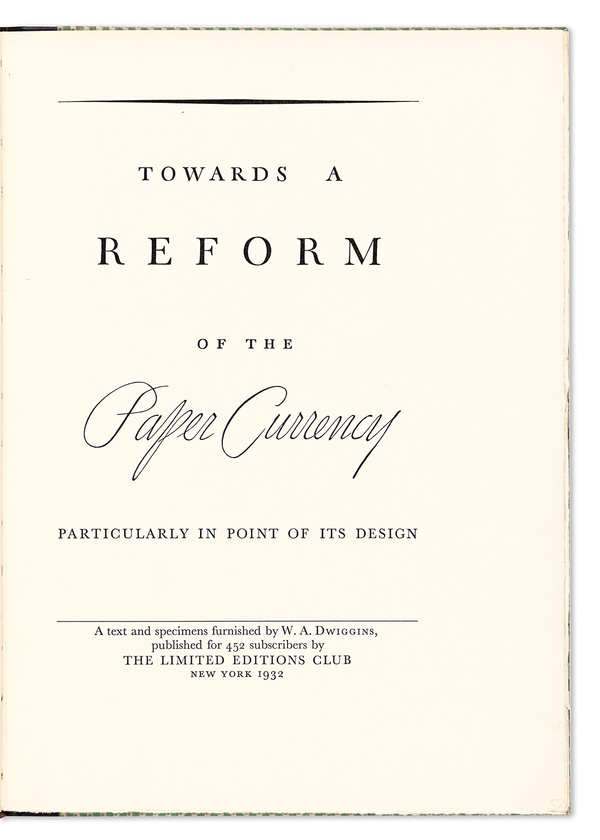 WILLIAM ADDISON DWIGGINS | WILLIAM ADDISON DWIGGINS (1880-1956 ...