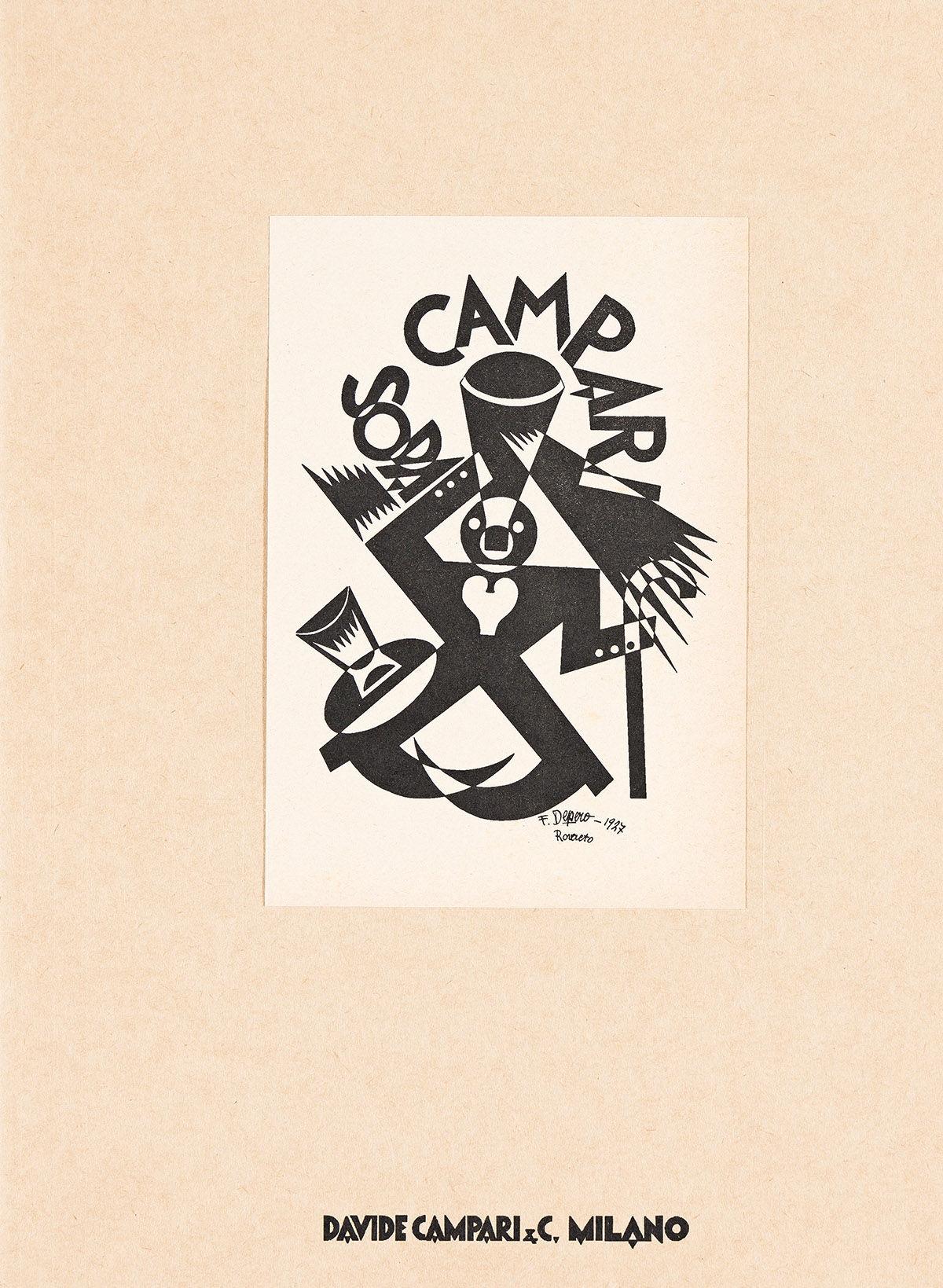 Fortunato Depero | FORTUNATO DEPERO (1892-1960). CAMPARI / DAVIDE ...