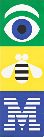 Paul Rand | PAUL RAND (1914-1996). IBM. One poster banner and 6 proofs ...