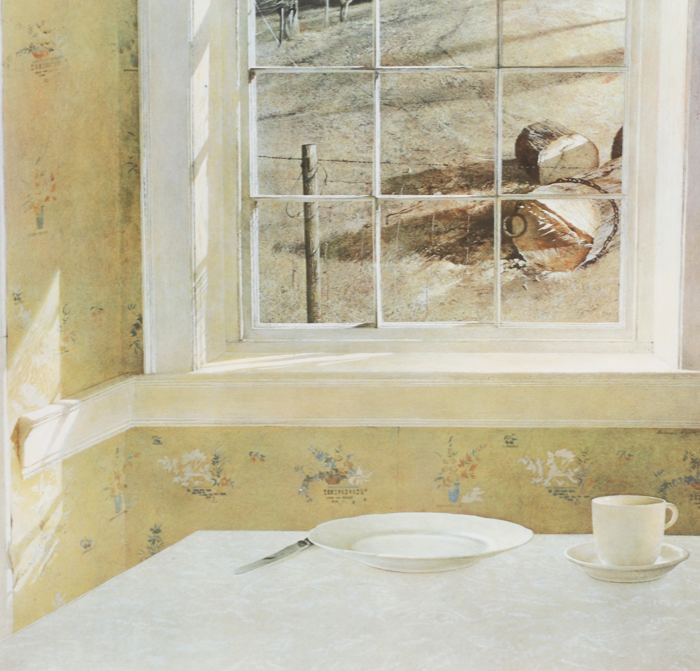 Andrew Wyeth | (6) Framed prints after Andrew Wyeth, Raccoon, Groundhog ...