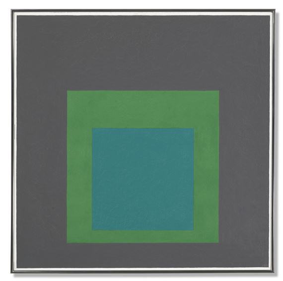 Josef Albers | Homage to the Square: Decided (1963) | MutualArt