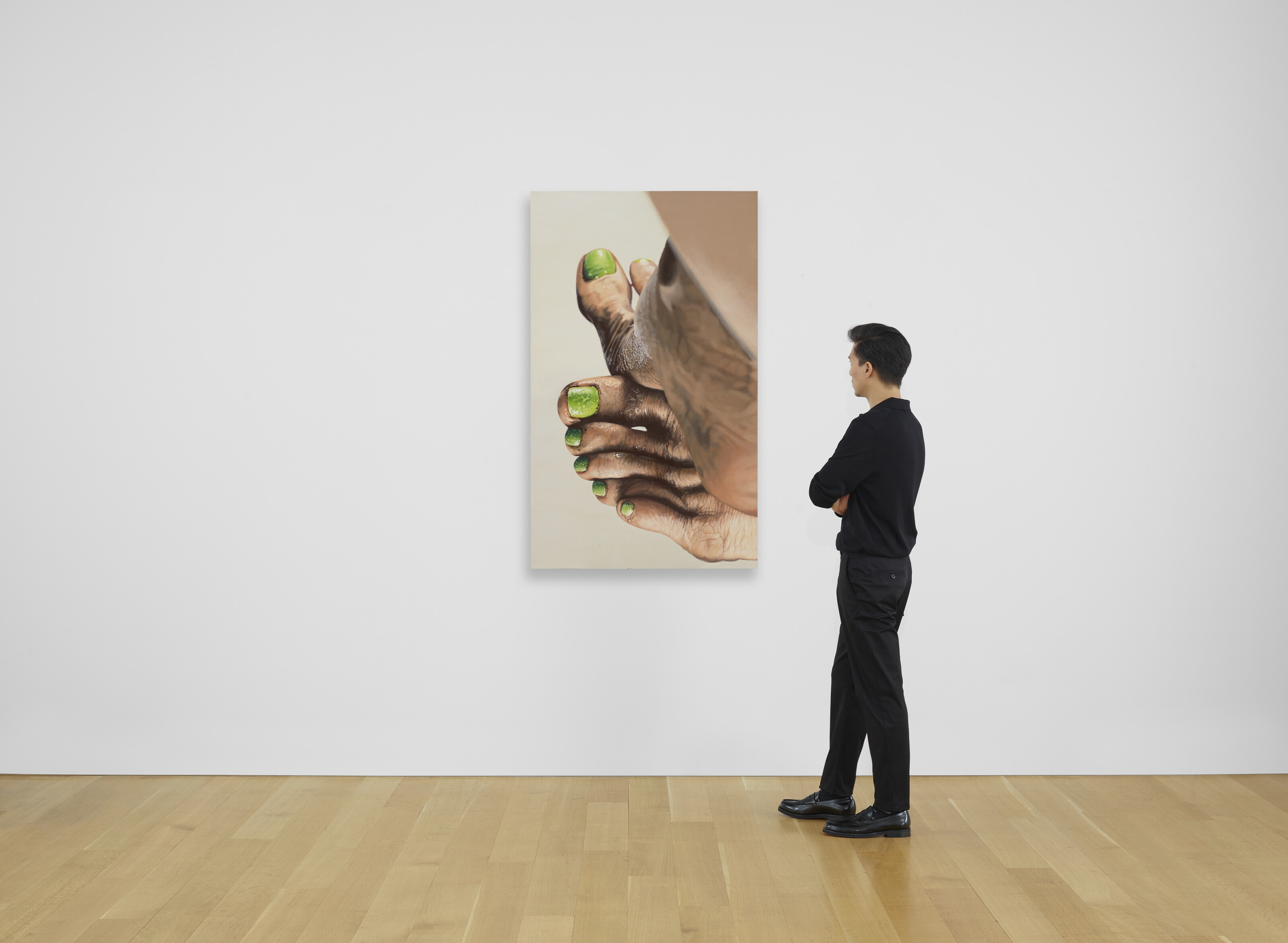 Marilyn Minter | Curtsy (2002) | MutualArt