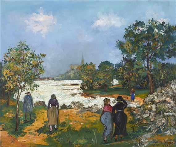 Maurice Utrillo | Le Passage Cottin, Montmartre (1922) | MutualArt