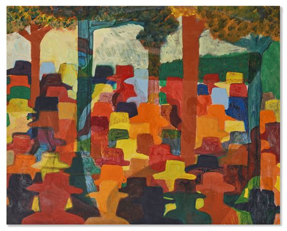 Bob Thompson | Harvest Rest (1964) | MutualArt