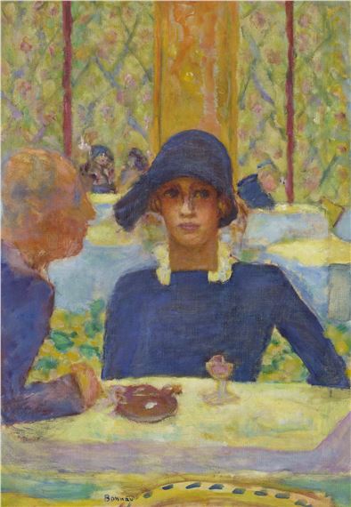 Pierre Bonnard | FEMME À TABLE (1923) | MutualArt