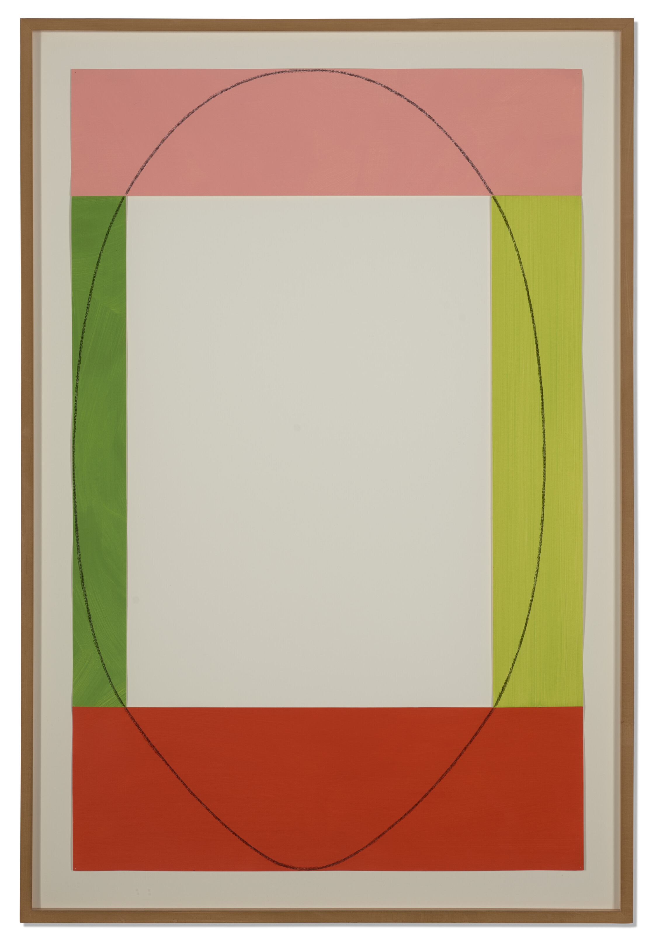 Robert Mangold | 4 Color Frame Painting #3 (1983) | MutualArt