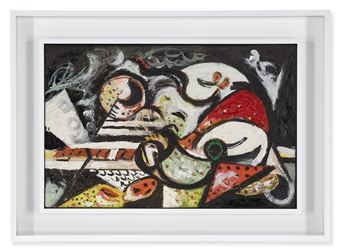 Jackson Pollock | Composition with Varied Forms (1938 - 1941) | MutualArt