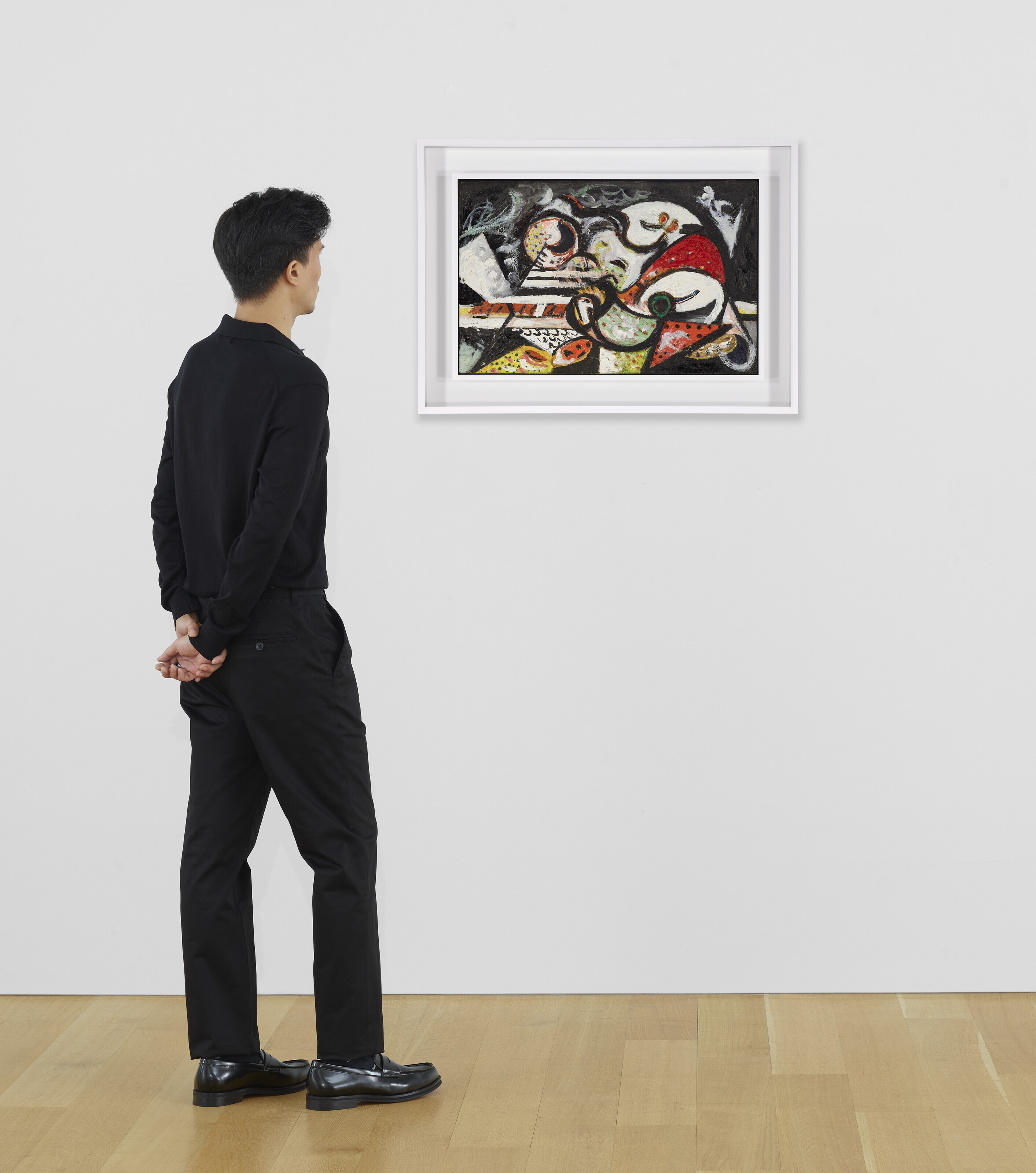 Jackson Pollock | Composition with Varied Forms (1938 - 1941) | MutualArt