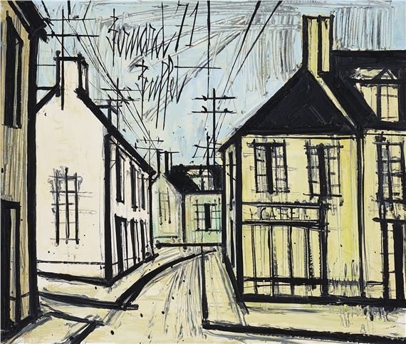 Bernard Buffet | Environs de Montfort-L'Amaury, Le Moulin des Dalles ...
