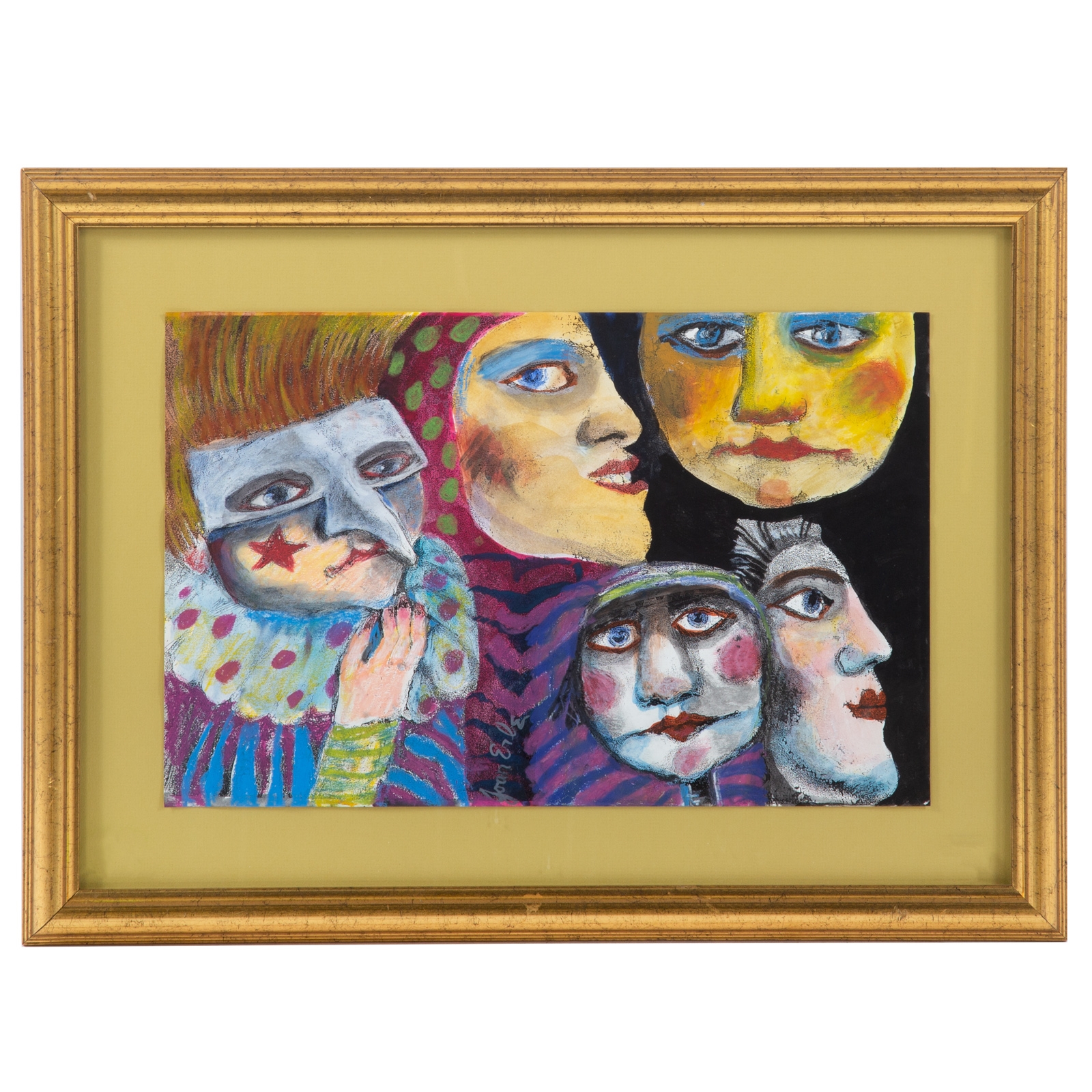 Joan Udell Erbe | Untitled Faces | MutualArt