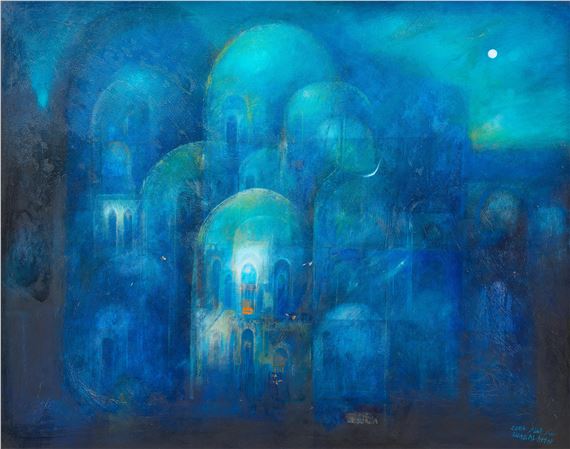 Suad Al-Attar | Sunset on Salam City (2004) | MutualArt