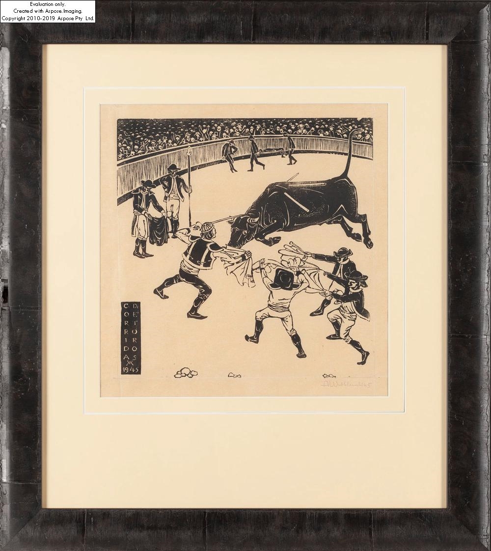 Andrzej Jan Wróblewski | Corrida de toros (1945) | MutualArt