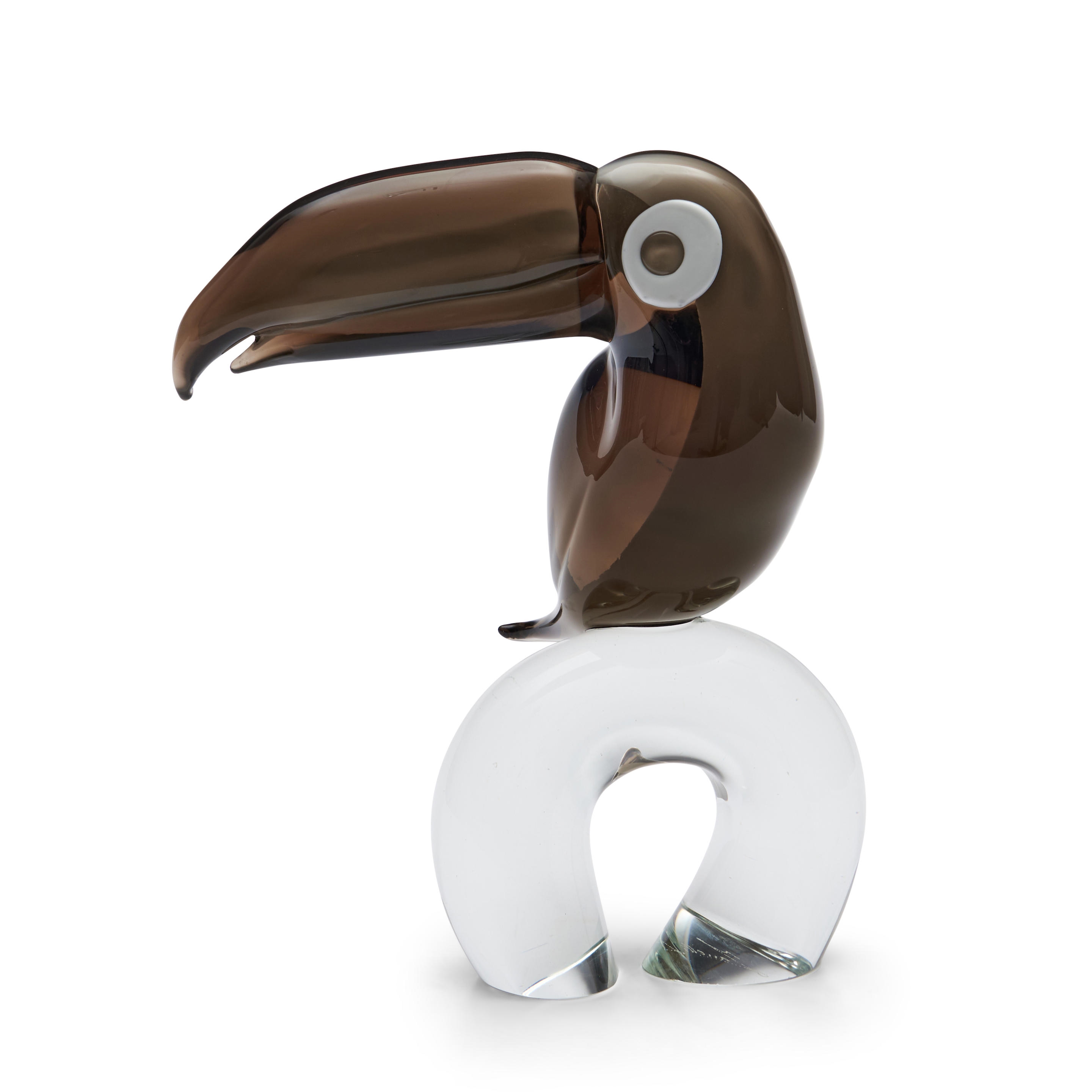 Licio Zanetti | Licio Zanetti Murano Glass Toucan Sculpture, | MutualArt
