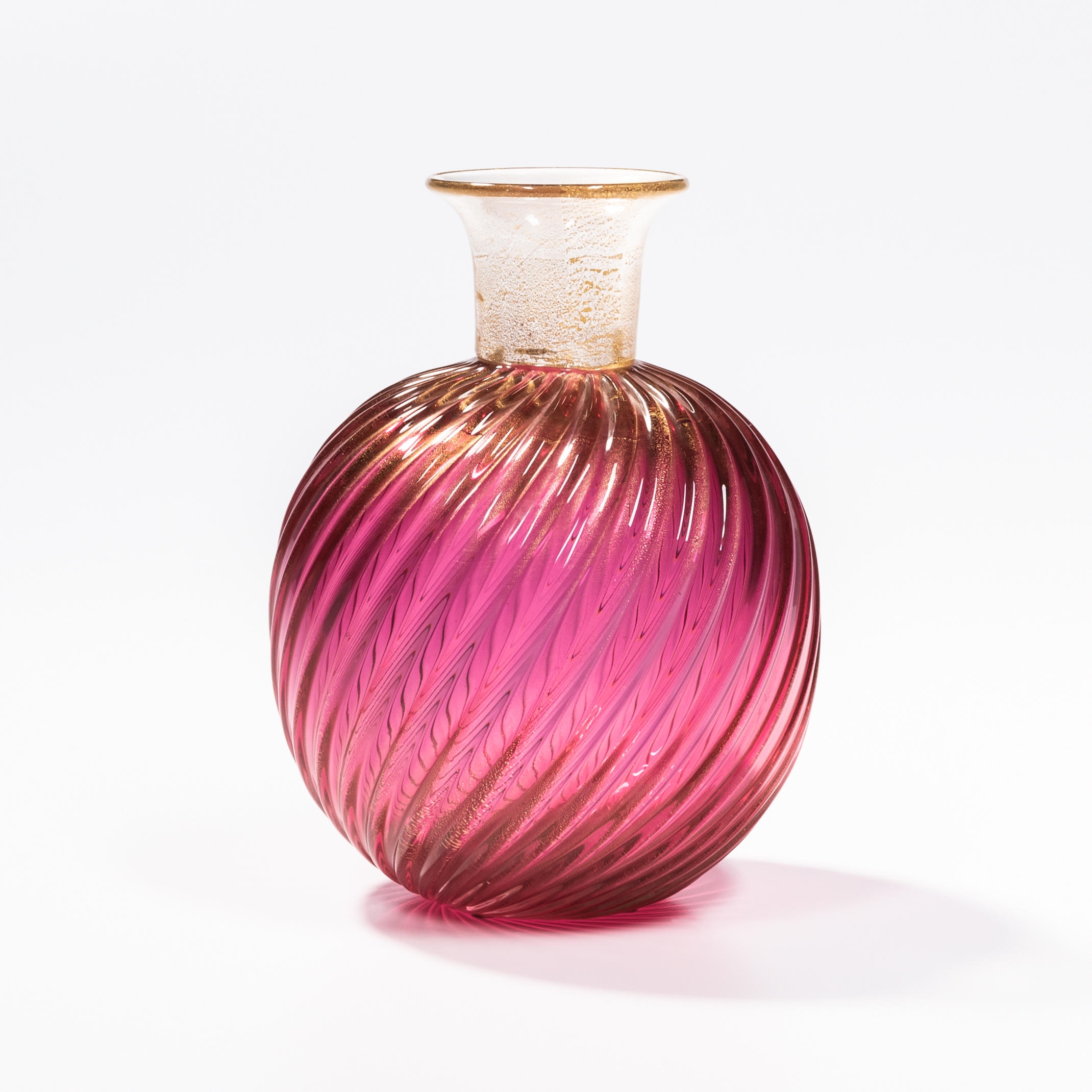 Archimede Seguso | Archimede Seguso Murano Glass Opaline Vase, | MutualArt
