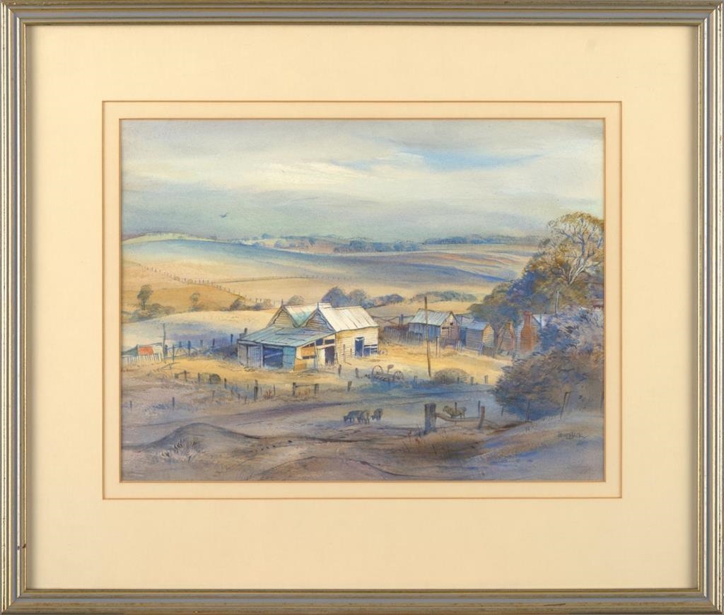 Kenneth Jack | Farm Scene | MutualArt