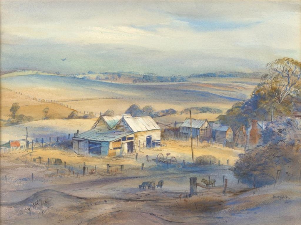 Kenneth Jack | Farm Scene | MutualArt