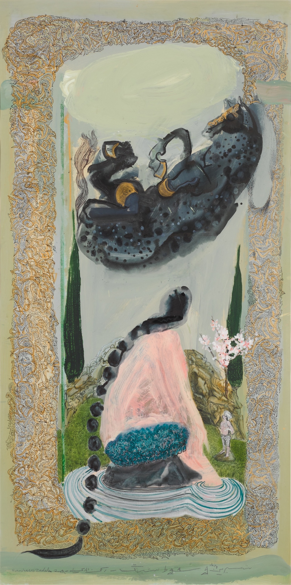 Rokni Haerizadeh | Shirin and Farhad and the Death of Shab-Rang (2009 ...