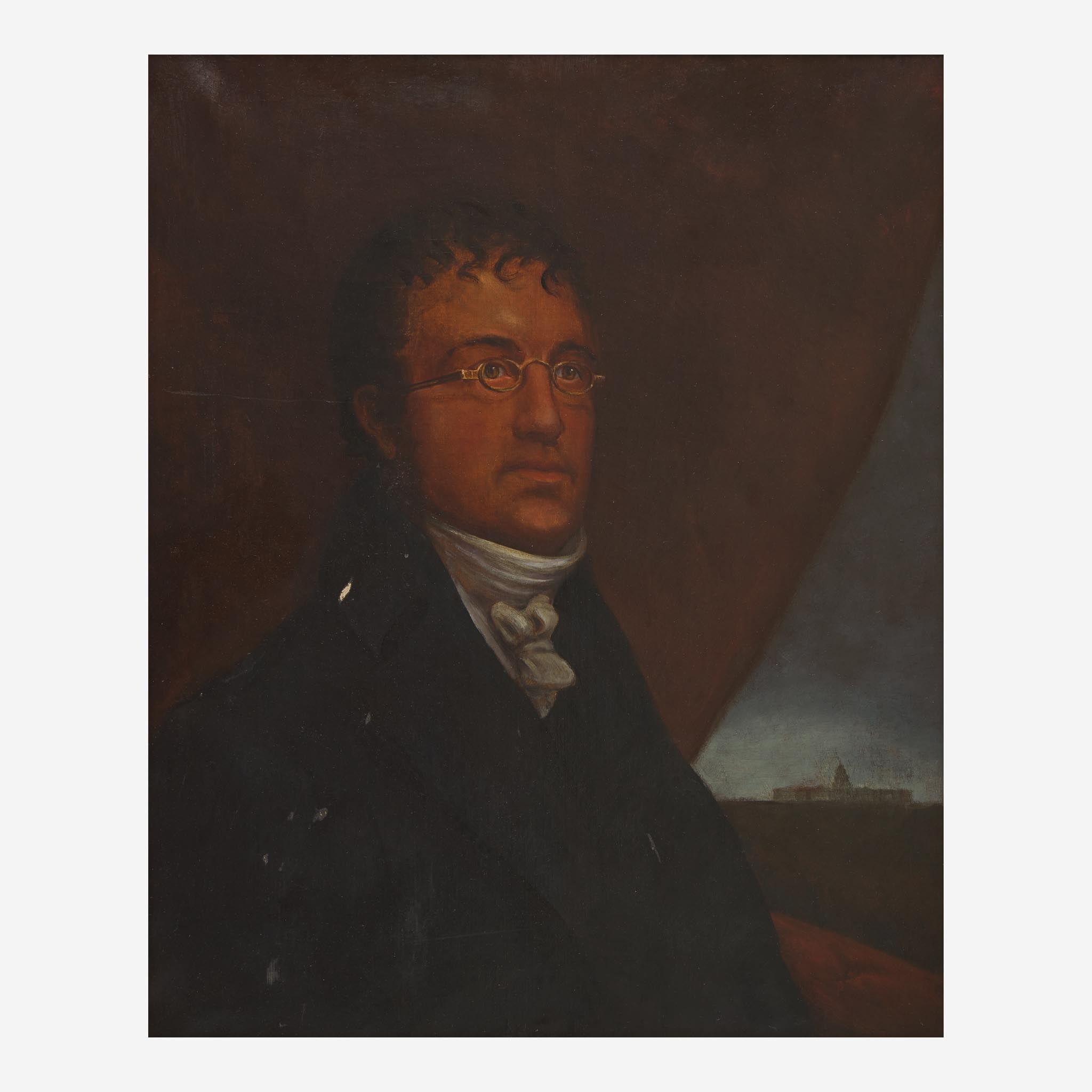 Rembrandt Peale | Portrait of Benjamin Henry Latrobe | MutualArt
