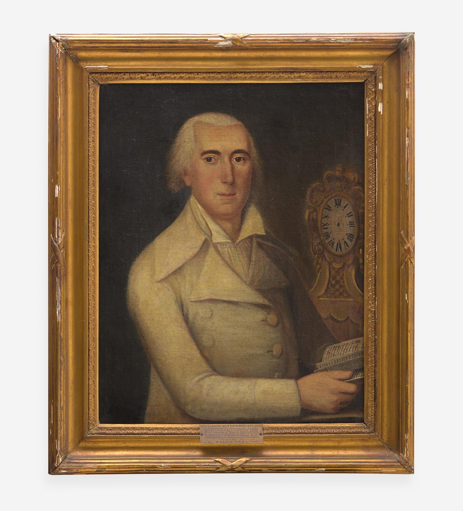Ralph Eleaser Whiteside Earl | Portrait of David Rittenhouse | MutualArt