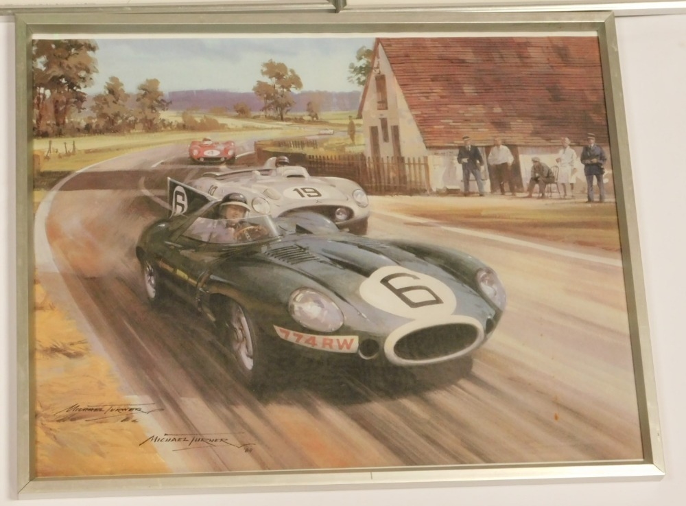 Michael Turner | Michael Turner. Five coloured motor racing prints ...