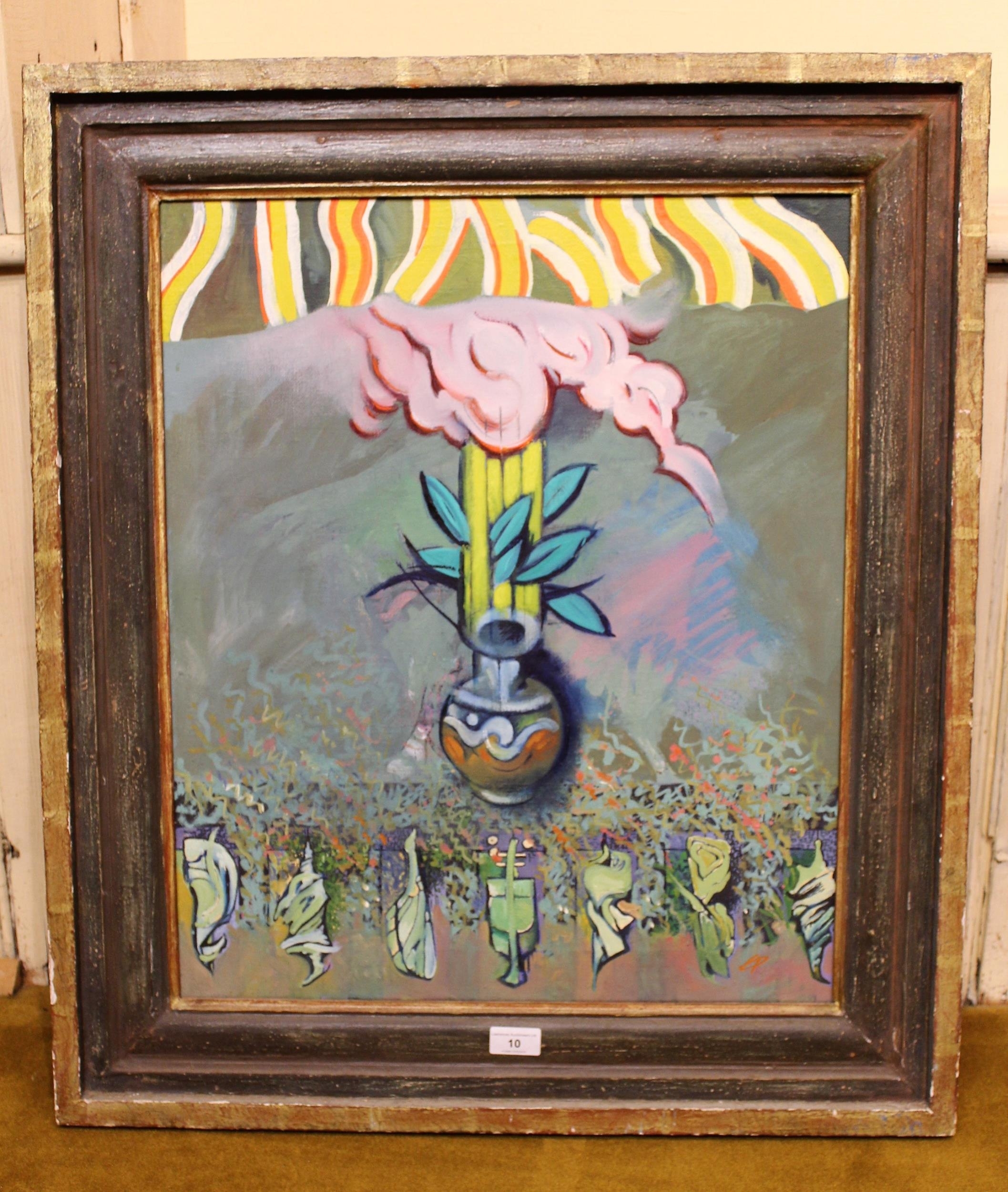 Eugene Press | abstract still life (1985) | MutualArt