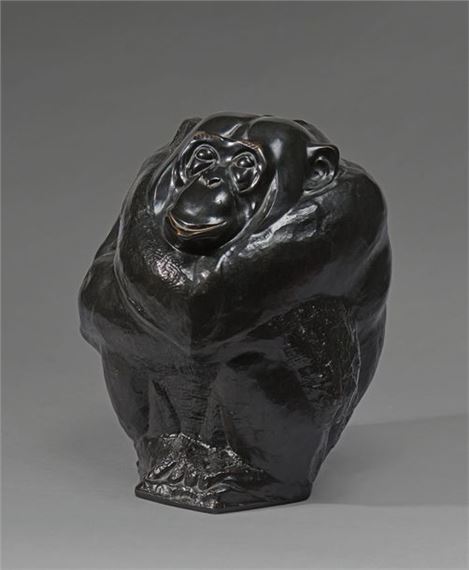 Georges Hilbert | Georges HILBERT (1900-1982) Gorilla Proof in bronze ...