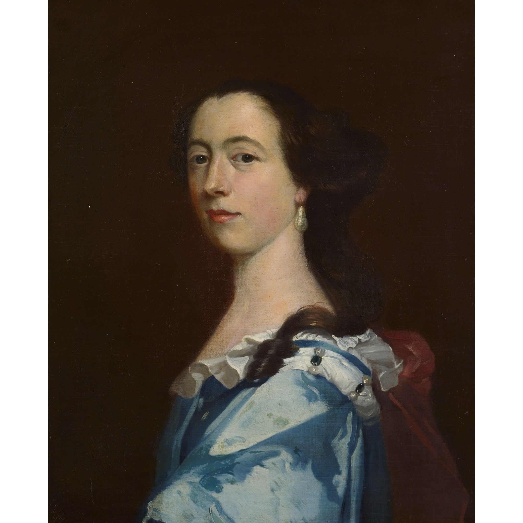 Allan Ramsay | HALF LENGTH PORTRAIT OF LADY MARY CARNEGIE | MutualArt