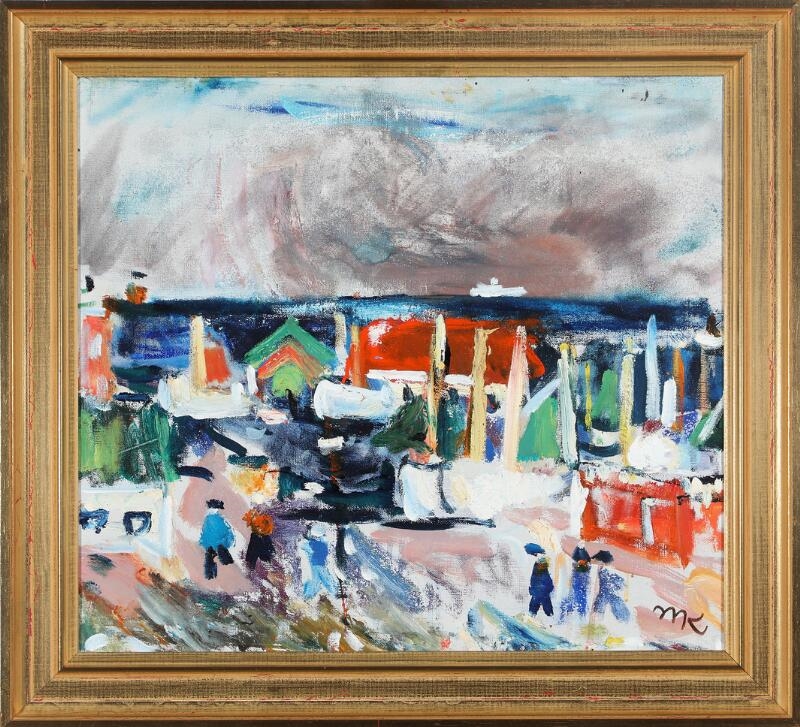 Mette Kornbeck | Scenery from Grenaa harbour | MutualArt